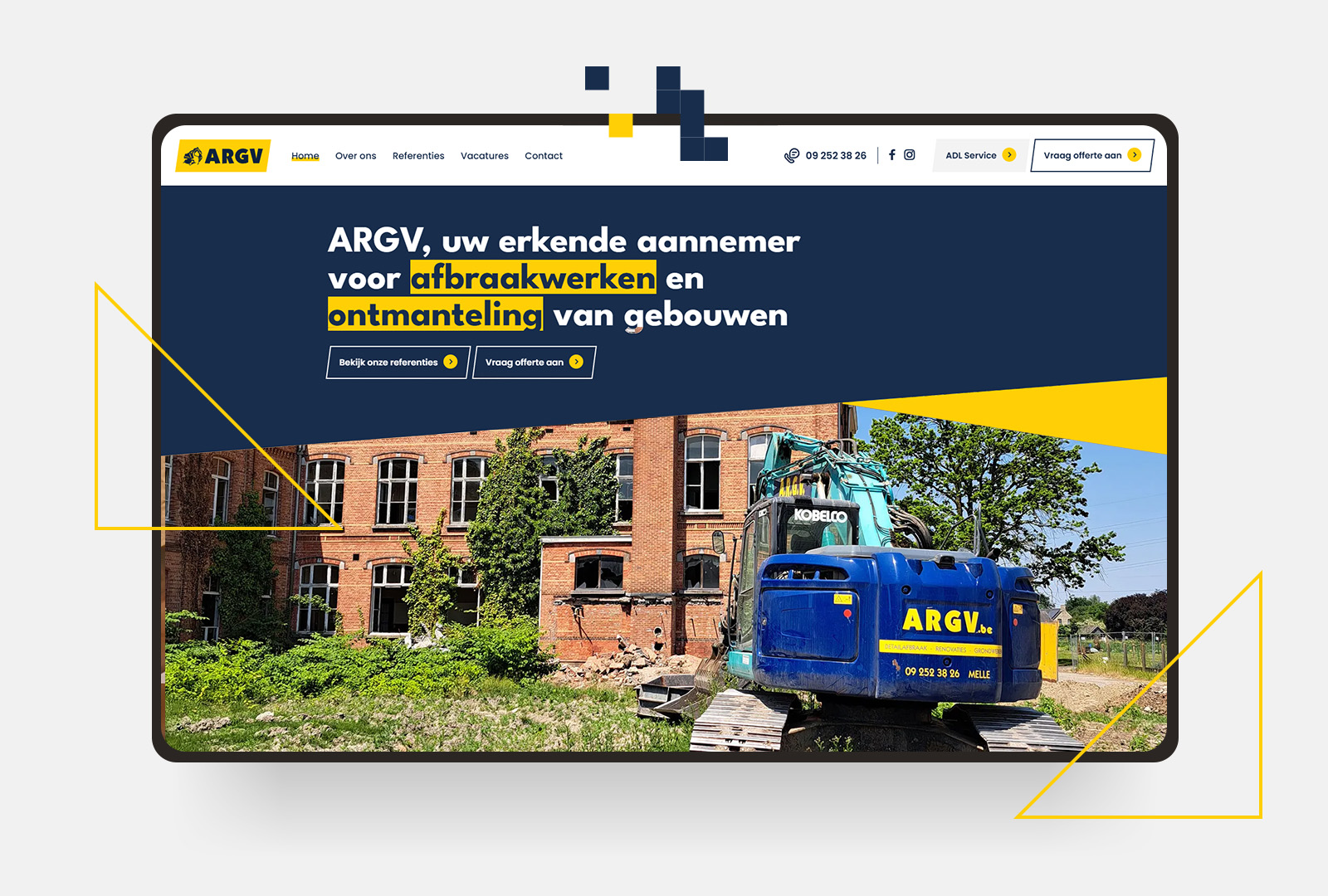 ARGV uw erkende aannemer voor afbraak- en ontmantelingswerken